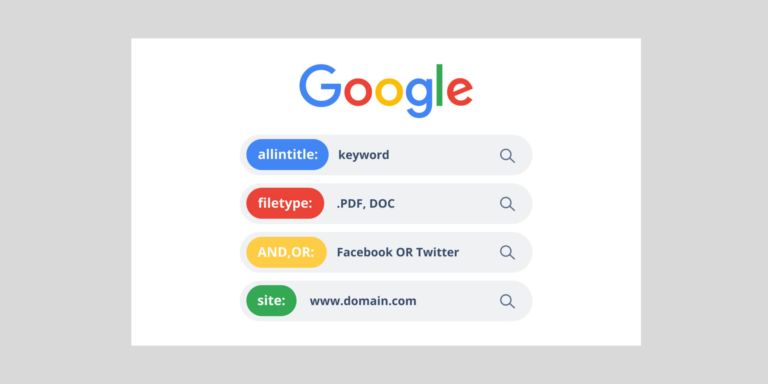 How to Use Google Advanced Search Operators