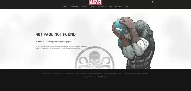 The Best 404 Pages: 30 Most Creative Examples - Tattvam Media